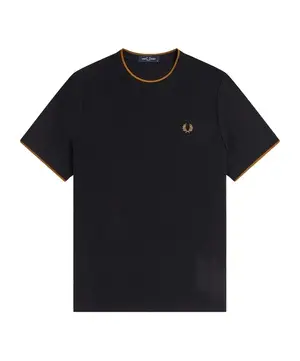 Fred Perry Simple T-shirt - Black