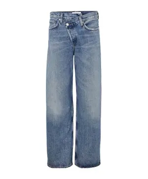 AGOLDE Arc Crossover Jeans - Blue