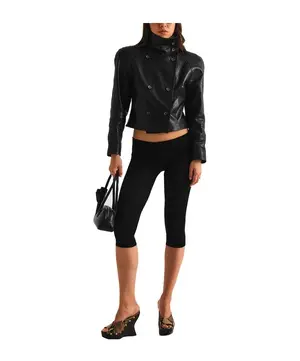 Magda Butrym Solid Color Leggings