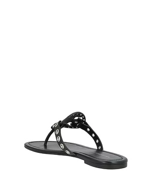 Tory Burch Embellished Flip Flops