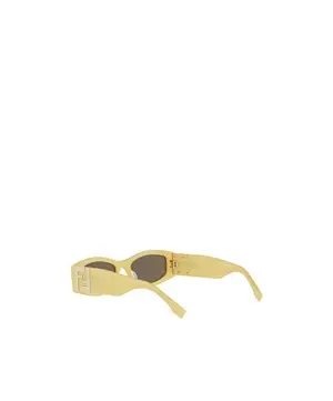 Fendi Geometric Rectangle Sunglasses