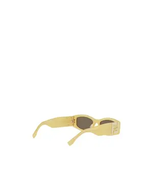 Fendi Geometric Rectangle Sunglasses