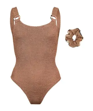 Burberry Solid Color Swimsuit