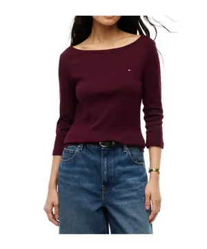 Tommy Hilfiger Cody Slim Boat Neck Long-sleeve T-shirt