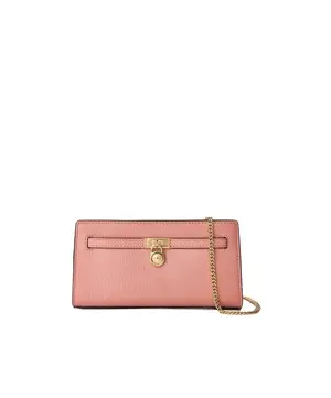Michael Kors Lock Detail Crossbody Wallet