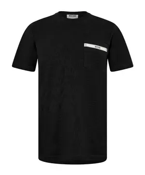 Moschino Comfort Straightfit Shortsleeve Top - Black