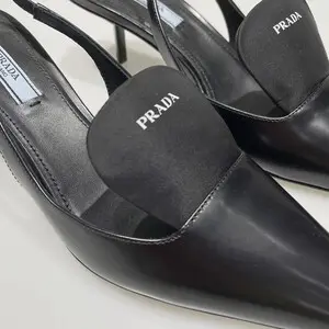 Prada Slingback High-heeled Sandals