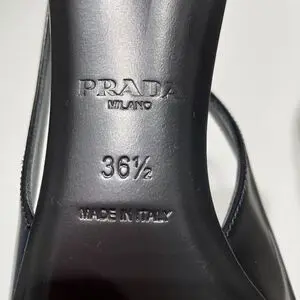 Prada Slingback High-heeled Sandals