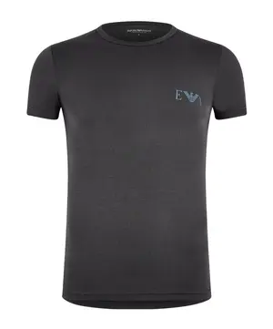 Emporio Armani Cottonstretch Tshirt - Black