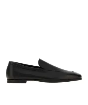 John Lobb Round-toe Loafers - Black