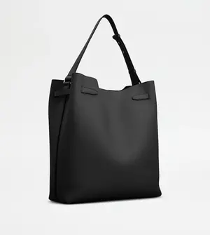 TOD'S Leather Belted Tote Bag