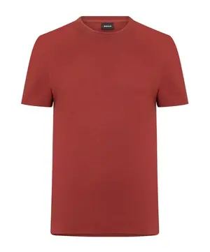 Hugo Boss Cotton Short Sleeve T-shirt - Red