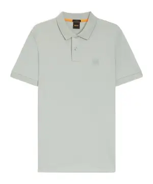 Hugo Boss Shortsleeve Polo Shirt - Silver