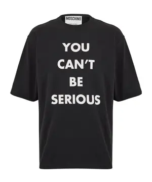 Moschino Shortsleeve Tshirt - Black