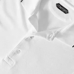 TOM FORD Solid Color Polo Shirt