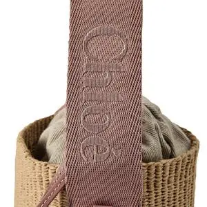 Chloé Woven Tote Bag With Drawstring Closure