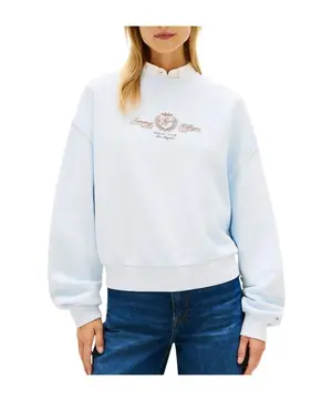 Tommy Hilfiger Relaxed Fit Crewneck Sweatshirt With Logo