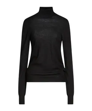 Saint Laurent Wool Turtleneck Long Sleeve Pullover