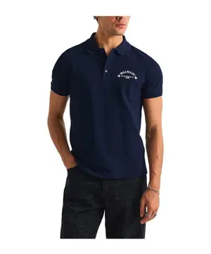 Balmain Printed Polo Shirt
