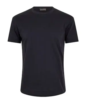Emporio Armani Simple Tshirt - Black