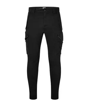 C.P. COMPANY Solidcolor Casual Pants - Black
