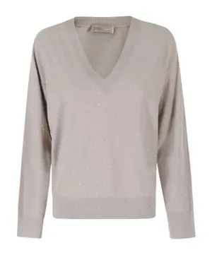Herno V-neck Long-sleeve Sweater
