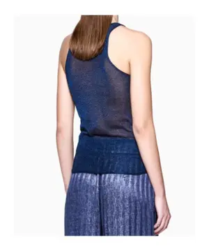 Giorgio Armani Viscose Lurex Top