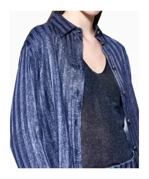 Giorgio Armani Viscose Lurex Top