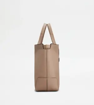 TOD'S Small Di Folio Logo Detail Shopping Tote