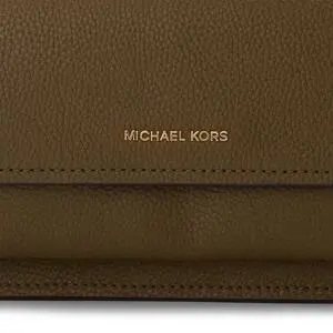 Michael Kors Leather Crossbody Bag With Chain Strap