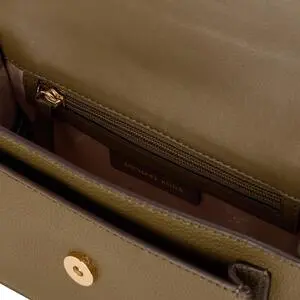 Michael Kors Leather Crossbody Bag With Chain Strap
