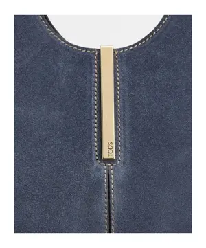 TOD'S Mini Suede Shoulder Bag