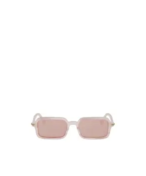Fendi Selleria Rectangle Frame Sunglasses
