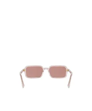 Fendi Selleria Rectangle Frame Sunglasses