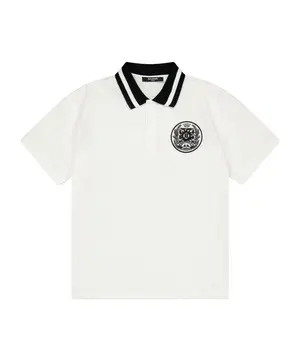 Balmain Simple Polo Shirt - White