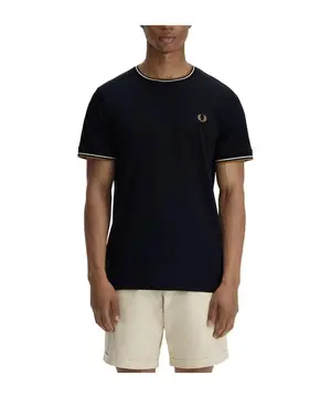 Fred Perry Simple Crew Neck Shortsleeve Top
