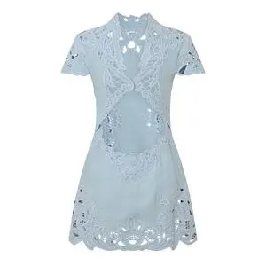 Cult Gaia Fitted Short Dress