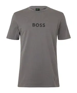 Hugo Boss Solid Color T-shirt - Gray