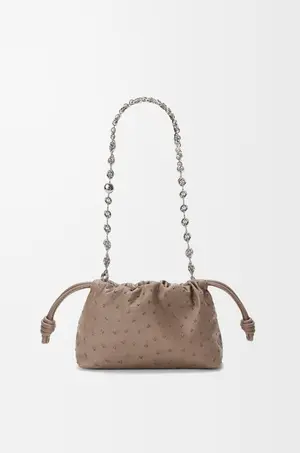 Loewe Mini Flamenco Ostrich Purse