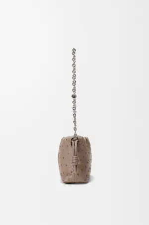 Loewe Mini Flamenco Ostrich Purse