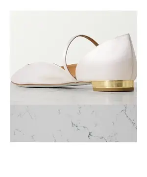 AQUAZZURA Pointed Toe Flats