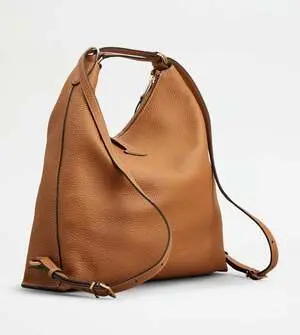TOD'S T Timeless Medium Leather Shoulder Bag