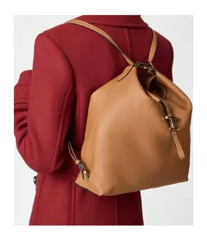 TOD'S T Timeless Medium Leather Shoulder Bag