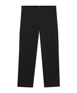Hugo Boss Straightleg Cargo Pants - Black