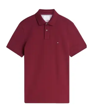 Tommy Hilfiger Solid Color Polo Shirt