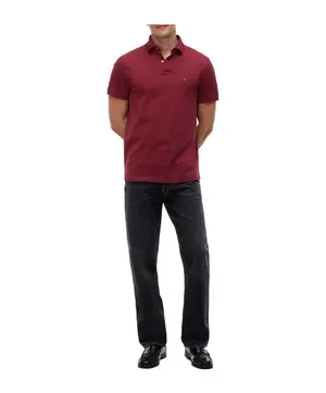 Tommy Hilfiger Solid Color Polo Shirt