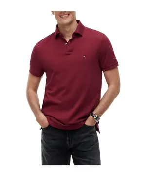 Tommy Hilfiger Solid Color Polo Shirt