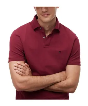 Tommy Hilfiger Solid Color Polo Shirt