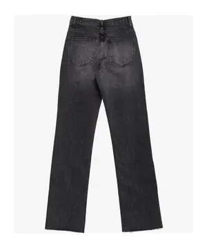 THE FRANKIE SHOP Faded-wash Denim Trousers