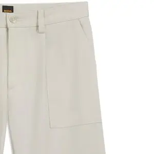 Hugo Boss Solid Color Casual Long Pants